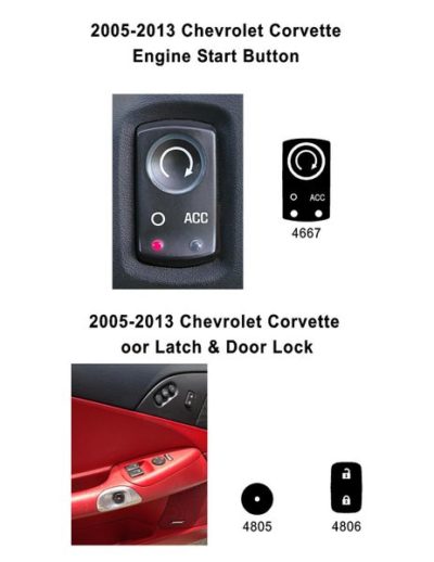 Chevrolet Corvette Engine Start & Door Lock 2005-2013 | Auto Button Repair