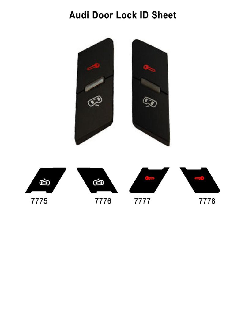 Audi Door Lock | Auto Button Repair