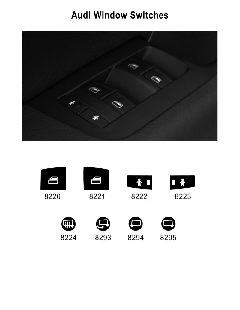 Audio Window Switches | Auto Button Repair