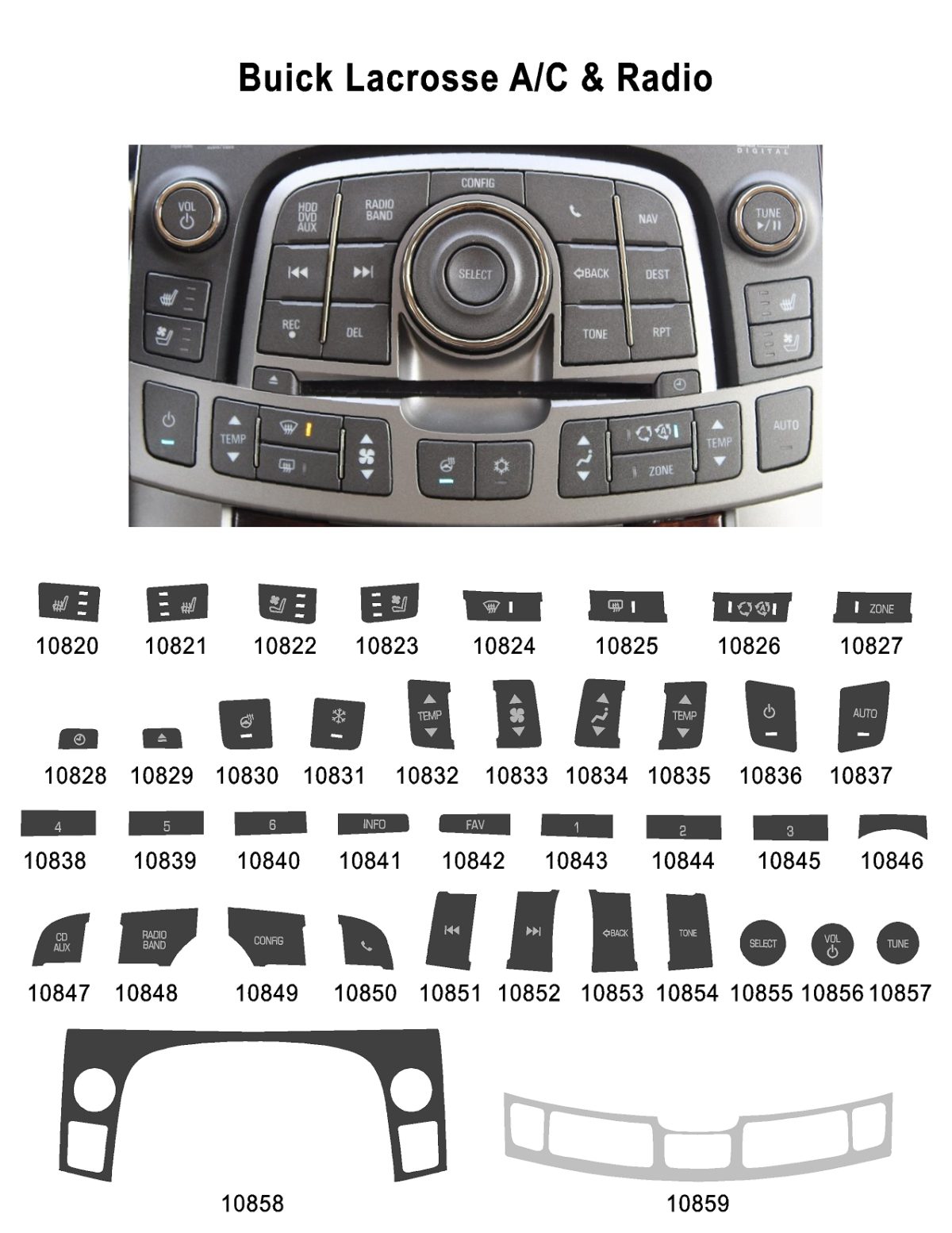 Buick Encore/Verano Radio | Auto Button Repair