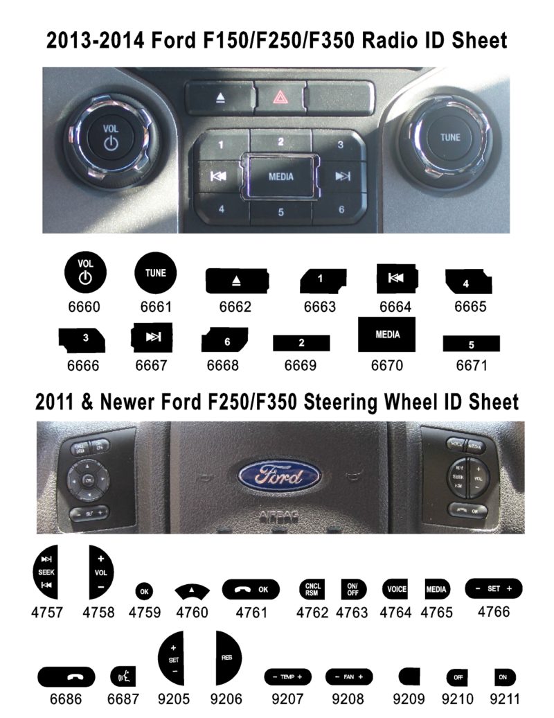 Ford F Series Radio & Steering Wheel | Auto Button Repair